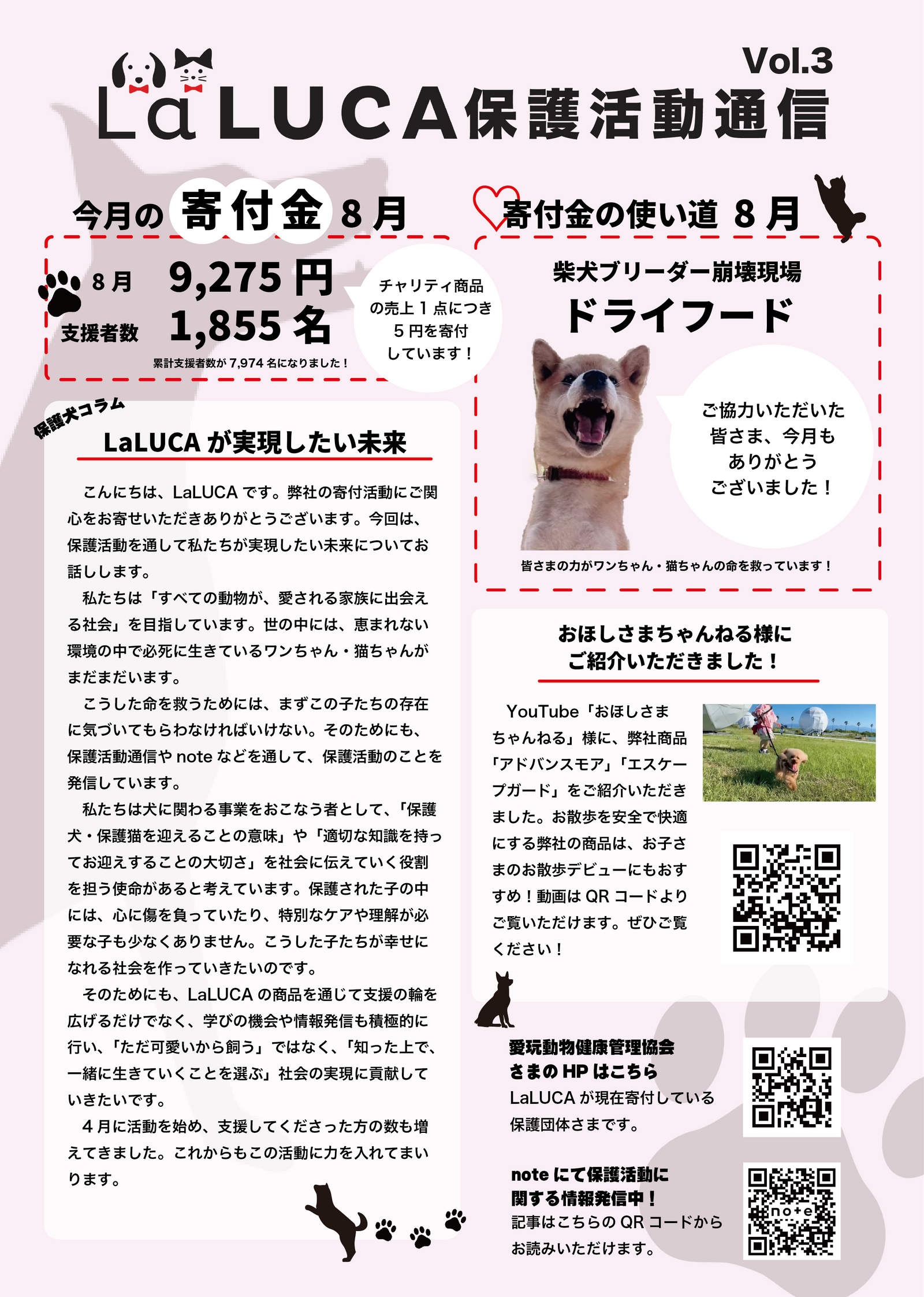 【公式】ドッググッズ LaLUCA(ラルカ)／マタニティグッズrische.(リスチェ)の通販サイト